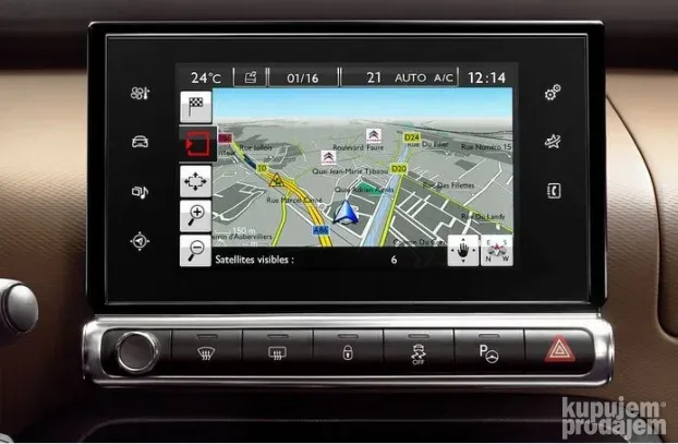 Peugeot - Citroen RNEG2-SMEG+ mape Evropa 2022/2023 - KupujemProdajem