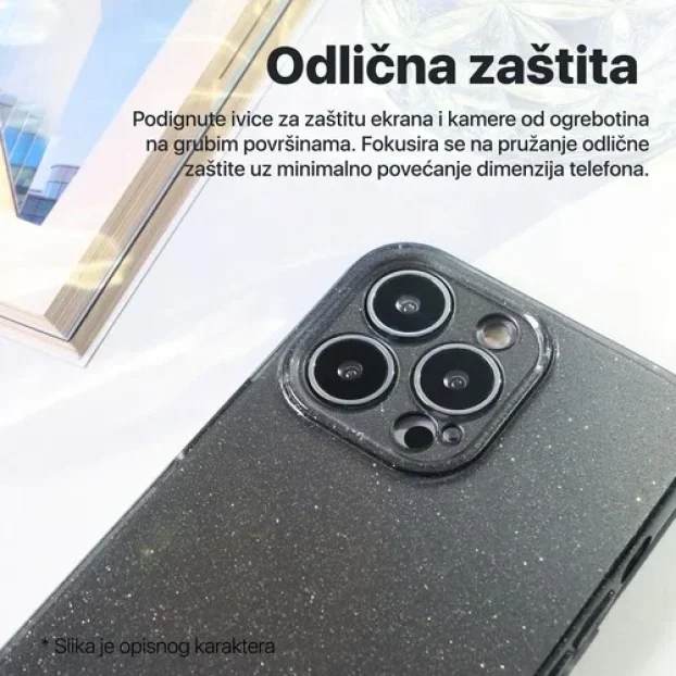 Maska Sparkle Dust za Samsung A515F Galaxy A51 bela - KupujemProdajem