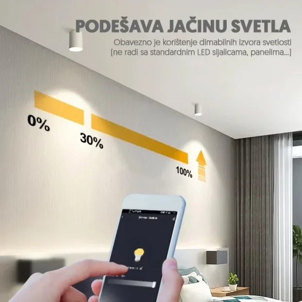 Wi-Fi smart dimer-modul, 150W WFM-DM01 - KupujemProdajem