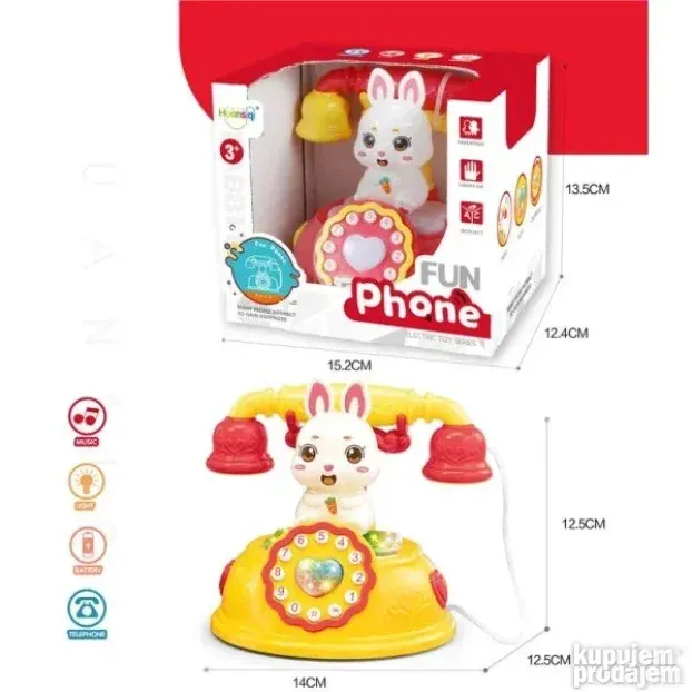 Igračka Bebi telefon - RAZNI MODELI, CENE - KupujemProdajem