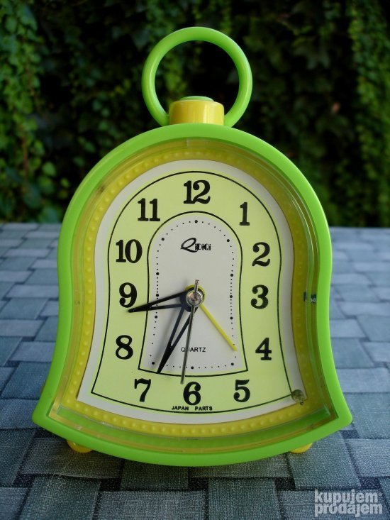 Quartzni stoni sat-budilnik br.20 - KupujemProdajem