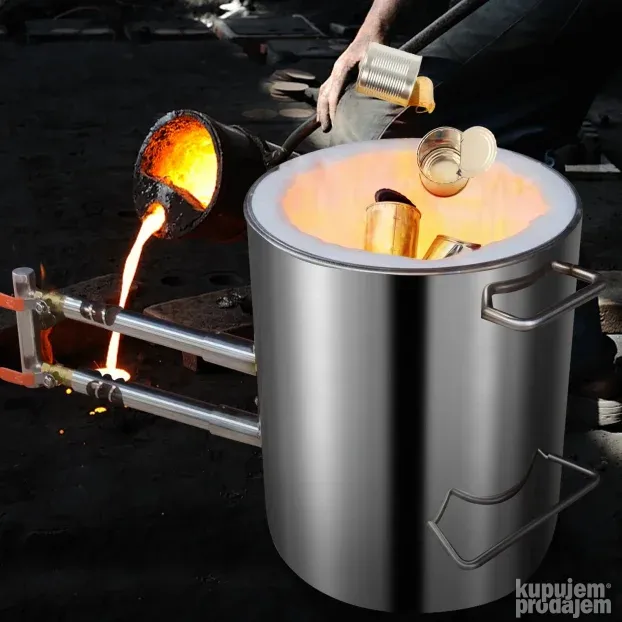 Pec za topljenje metala 12 kg na gas - KupujemProdajem