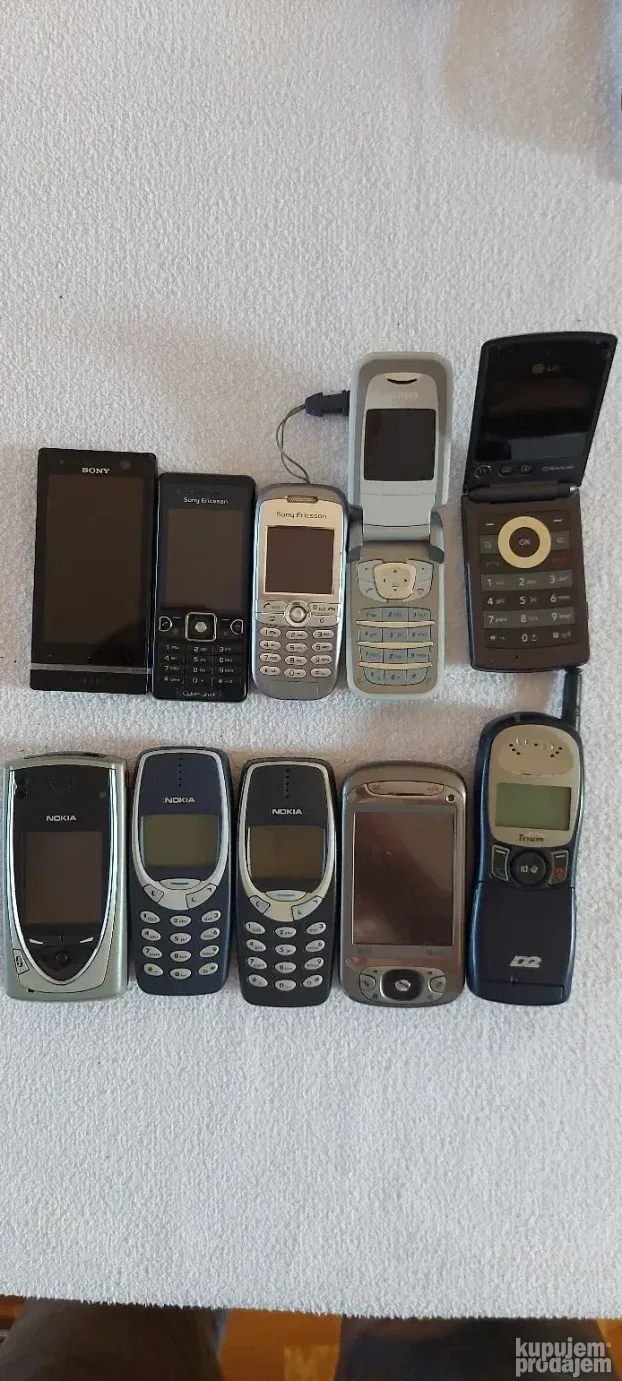Nokia 3310, Siemens, Sony Erikson, LG, Trium - KupujemProdajem