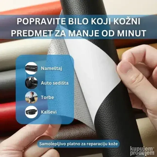 Samolepljiva eko koža platno za reparaciju - KupujemProdajem
