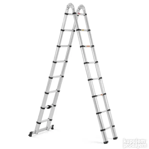 Sklopive aluminijumske teleskopske merdevine - KupujemProdajem