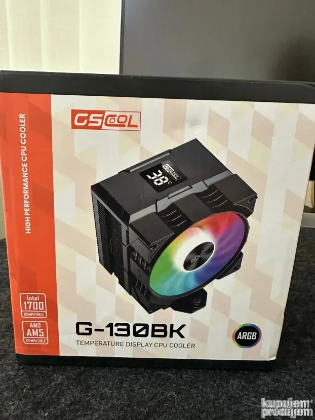 Hladjenje Procesora GS Cool G-130BK Crni - KupujemProdajem