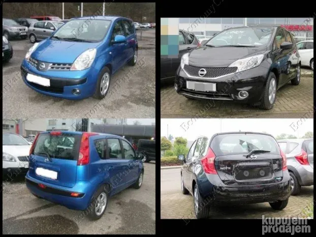 NISSAN NOTE 06-13 amortizer gepek vrata - KupujemProdajem