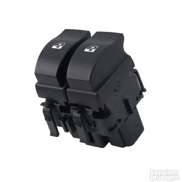 Reno Clio 2 Prekidac u levim vratima dupli 10 pina crni - KupujemProdajem