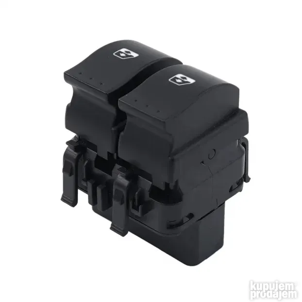 Reno Clio 2 Prekidac u levim vratima dupli 10 pina crni - KupujemProdajem