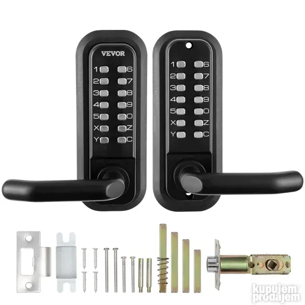 Mehanička brava za ulazna vrata bez ključa na sifru - KupujemProdajem