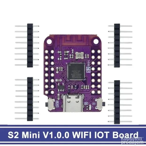 Esp32 S2 Mini Wifi Board Esp32 S2fn4r2 Esp32 S2 4mb Flash 2m
