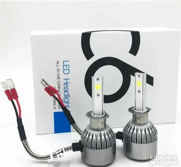 H1 C6 LED Sijalice sa Ventilatorom NOVO! - KupujemProdajem