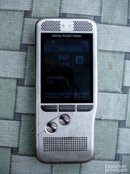 PHILIPS DPM-6000 - profesionalni digitalni diktafon - KupujemProdajem