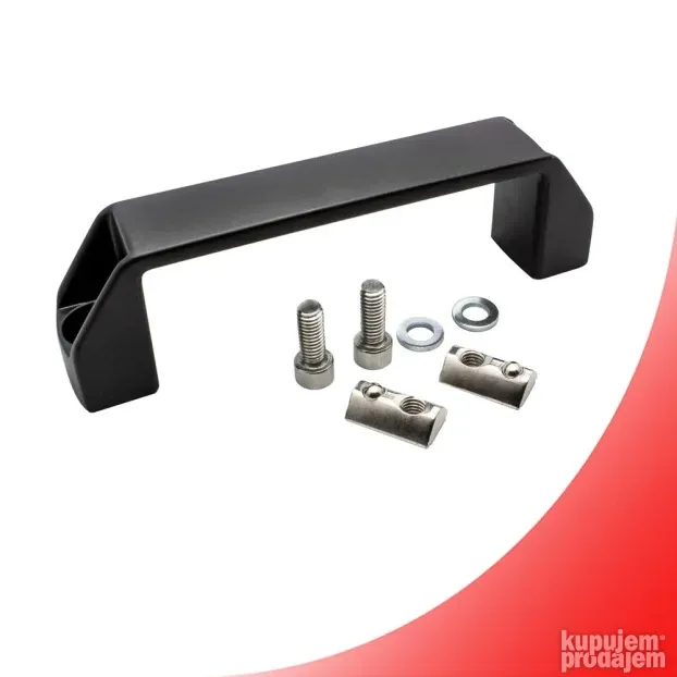 Ručka 120mm za aluminijumski profil 30x30 - KupujemProdajem