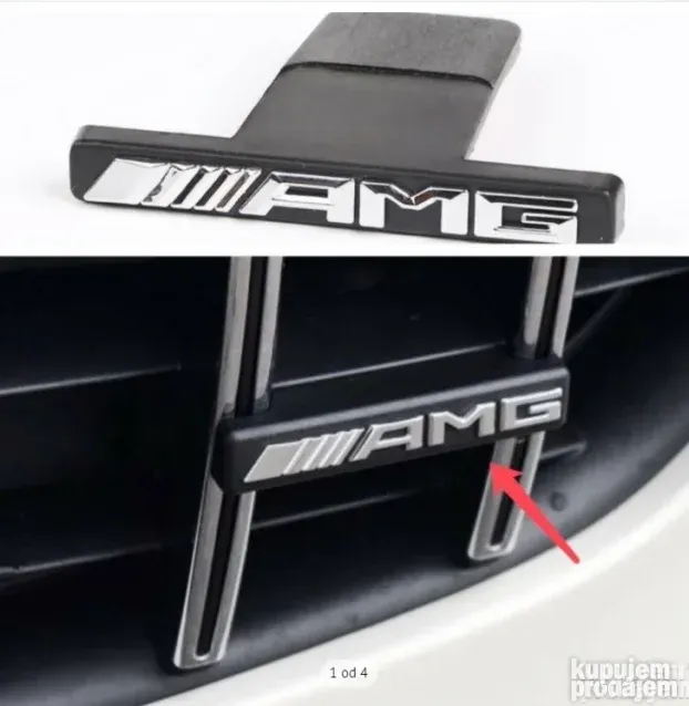 AMG oznaka za prednju masku Mercedes tip T - KupujemProdajem