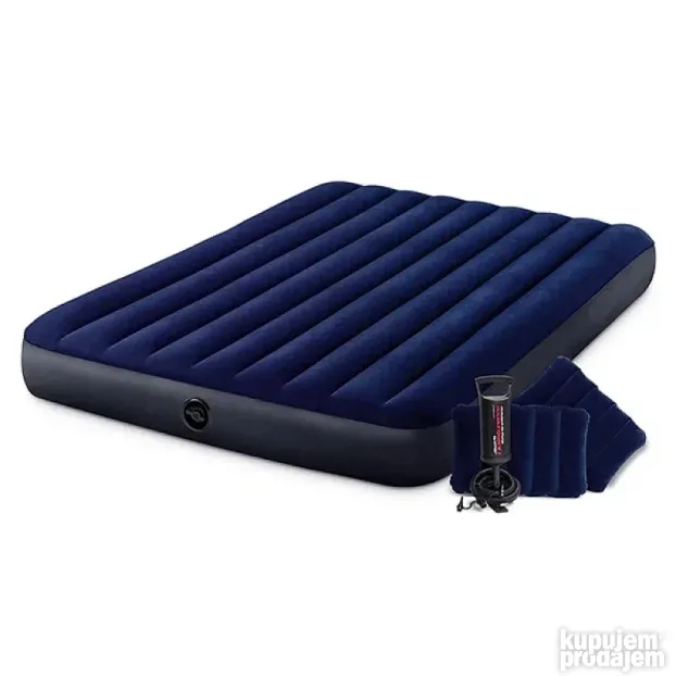 Intex Dušek na naduvavanje 203x152x25cm sa ručnom pumpom - KupujemProdajem