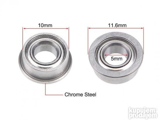 Kuglični ležaj MF105ZZ - KupujemProdajem