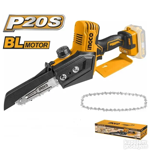 Ingco lithium-Ion aku mini lančana testera CGSLI2068 - KupujemProdajem