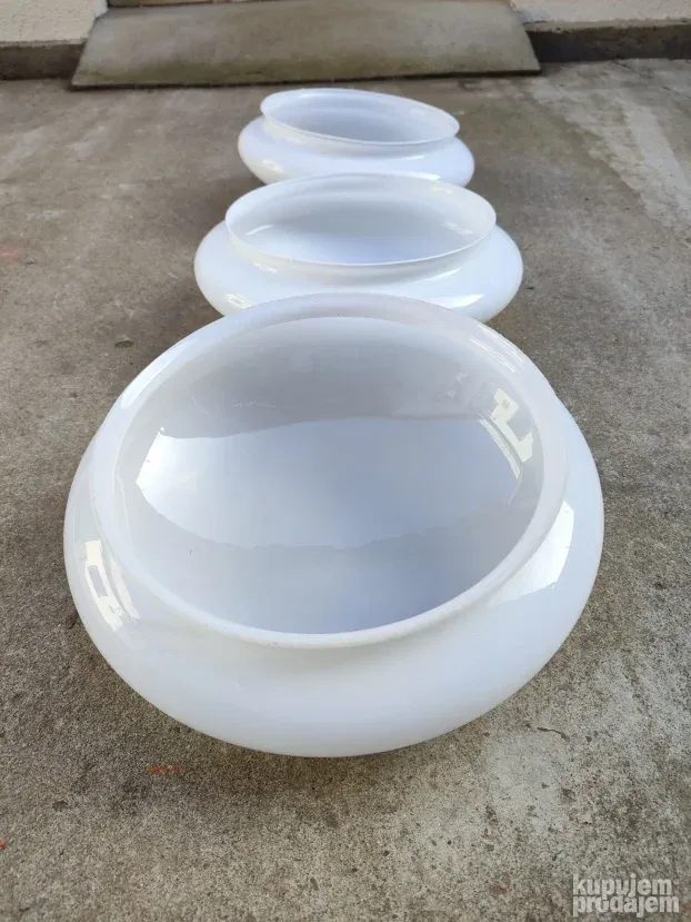 Retro staklene plafonjere iz 60-ih - KupujemProdajem