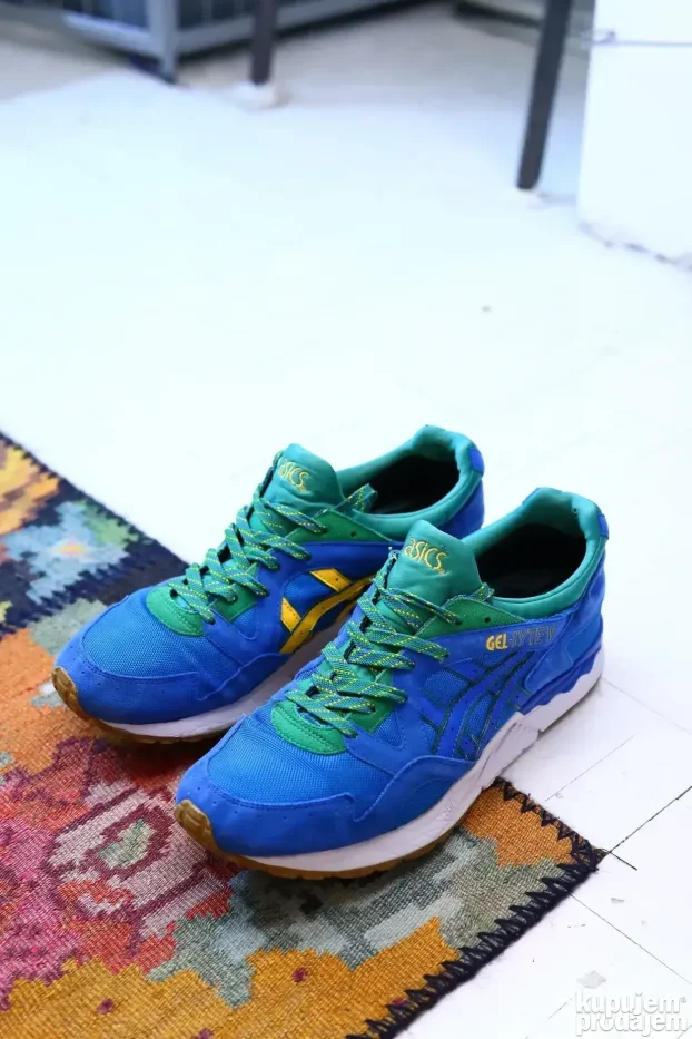 Asics Gel Lyte 5 - plavo-zelene, 46.5 / 29.5 cm - KupujemProdajem