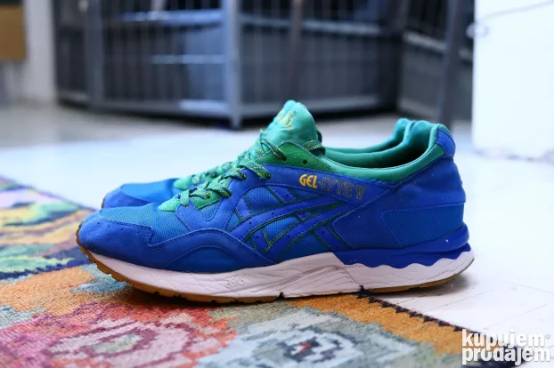 Asics Gel Lyte 5 - plavo-zelene, 46.5 / 29.5 cm - KupujemProdajem