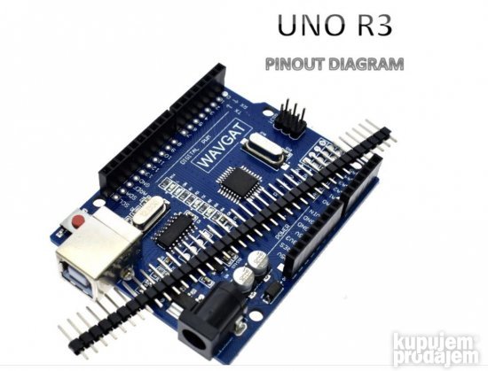 Wavgat UNO R3 Arduino bez usb kabla - KupujemProdajem