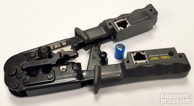 Krimp klješta za RJ45 konektore - klešta - tester kabla - KupujemProdajem