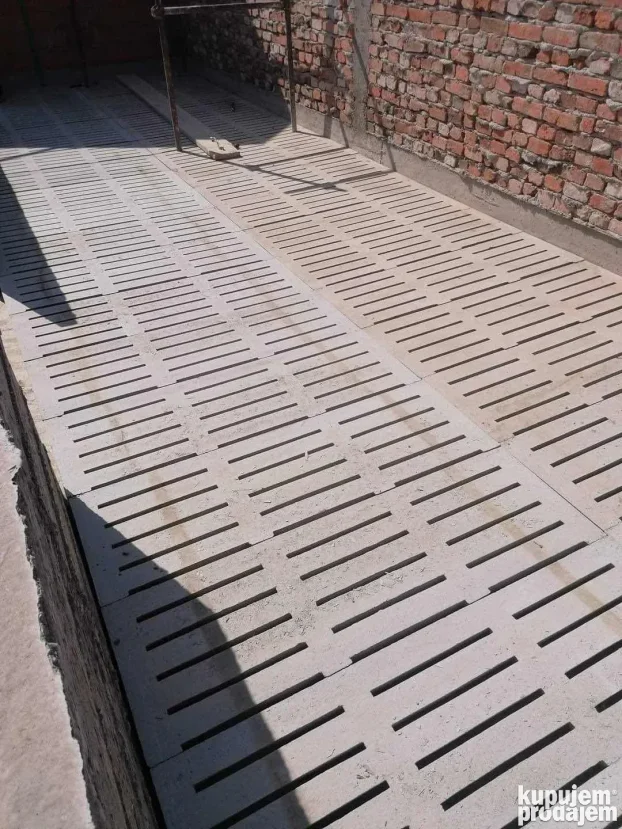 Betonske rešetke, betonski rešetkast pod za svinjce i farme ...