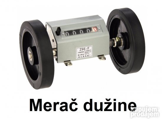 Merac duzine - Merni tocak sa brojacem u metrima - KupujemProdajem