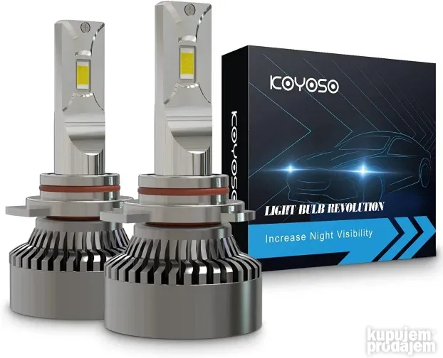 KOYOSO 9005/HB3 LED sijalice 20000LM 120W za 12V auto - KupujemProdajem