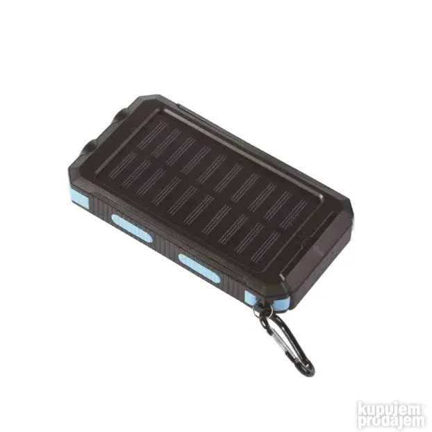 Solarna Power Bank baterija 12000mAh LED svetlo Gembird - KupujemProdajem