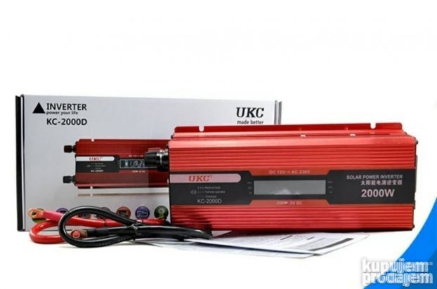 UKC 2000W Solar Inverter Pretvarac 12-220 - KupujemProdajem
