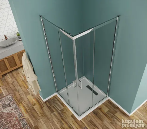 Tuš kabine Walk in paravni POVOLjNO - KupujemProdajem