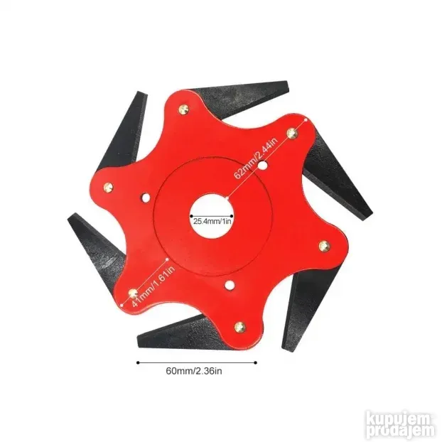 Glava trimera sa 6 noževa - KupujemProdajem