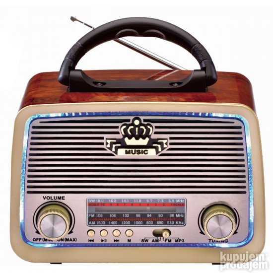 Cmik - Retro radio - Blutut Tranzistor MK-173BT - KupujemProdajem