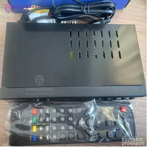 Digitalni prijemnik resiver DVB-T2 + Digitalna TV antena - KupujemProdajem