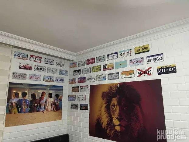 Ukrasne tablice AMERIKA 20 komada - KupujemProdajem