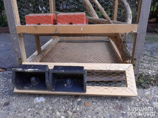 Veliki kavez /Drveni/ 75x60x50 - KupujemProdajem