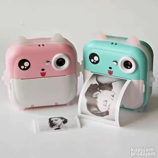 Deciji Foto Aparat Termalni Stampac / Polaroid Print Kamera ...