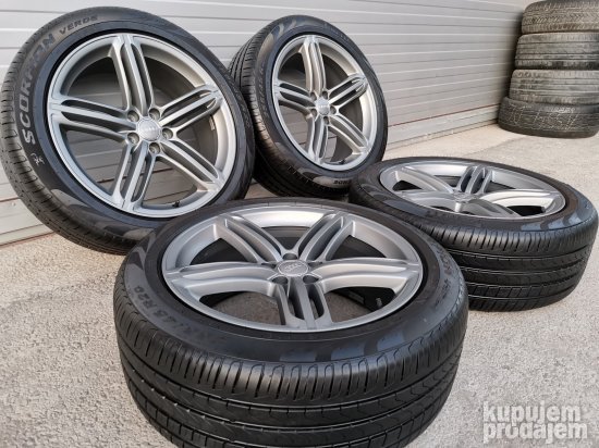Audi alu felne 20 5x112 ORIGINAL A5 A6 A7 A8 Q5 SQ5 S4 S6 - KupujemProdajem