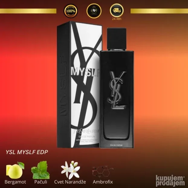 YSL MYSLF edp ORIGINAL parfem 100ml Myself - KupujemProdajem