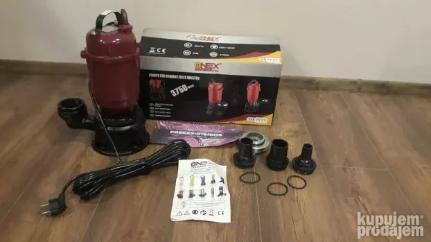 Onex muljna pumpa 3750w - KupujemProdajem