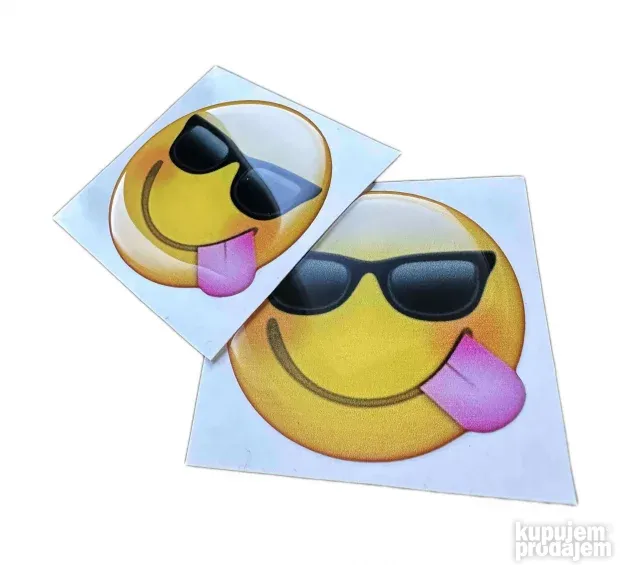 Smajli Šmeker stikeri - Stikeri za automobile - 1780 - KupujemProdajem