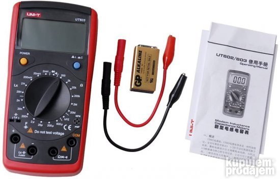 Unimer - Multimeter LCR metar UNI-T UT603 - KupujemProdajem