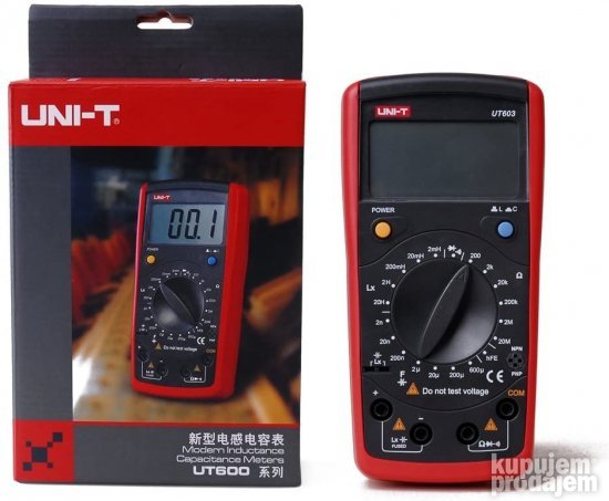 Unimer - Multimeter LCR metar UNI-T UT603 - KupujemProdajem