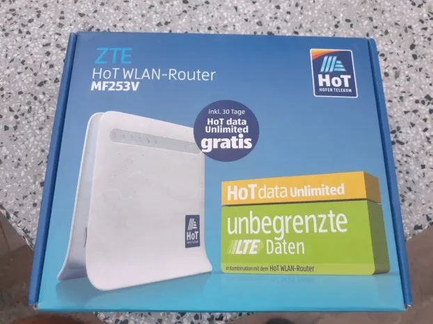 ZTE MF253V 4G LTE Gigabit Home CPE Wireless Gateway Router4G - KupujemProdajem