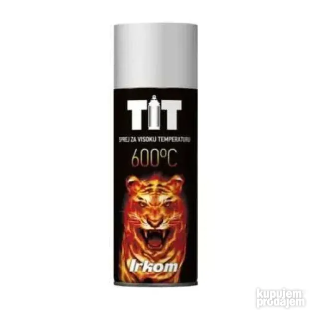 Sprej za visoke temperature TIT Srebrni Irkom - KupujemProdajem