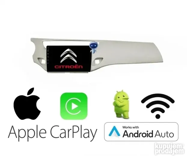 Multimedija navigacija citroen c3 android,car play bela - KupujemProdajem
