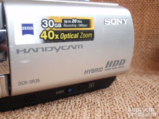SONY DCR-SR35 kamera - KupujemProdajem