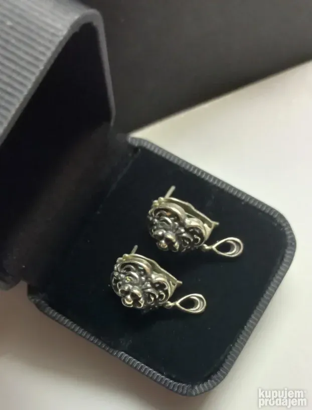 Stara Srbija, Antikvarne jako stare Srebrne mindjuse - KupujemProdajem